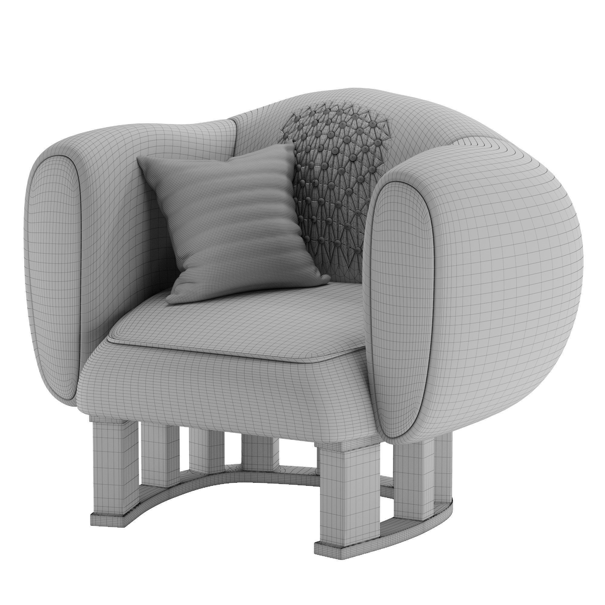 Bold Chair 3D model | CGTrader