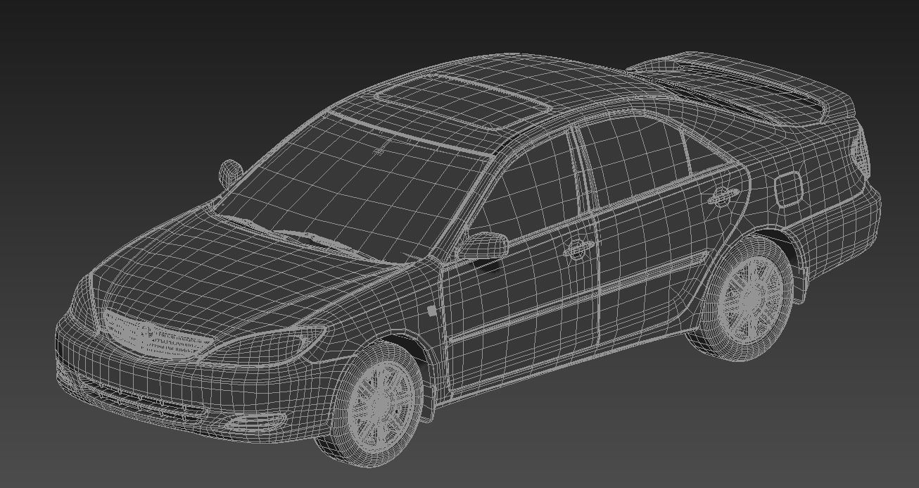 3D model camry v30 VR / AR / low-poly | CGTrader