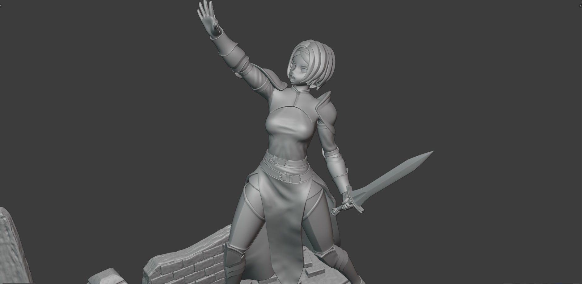Overlord - Demiurge and Remedios Custodio 3D model 3D printable | CGTrader