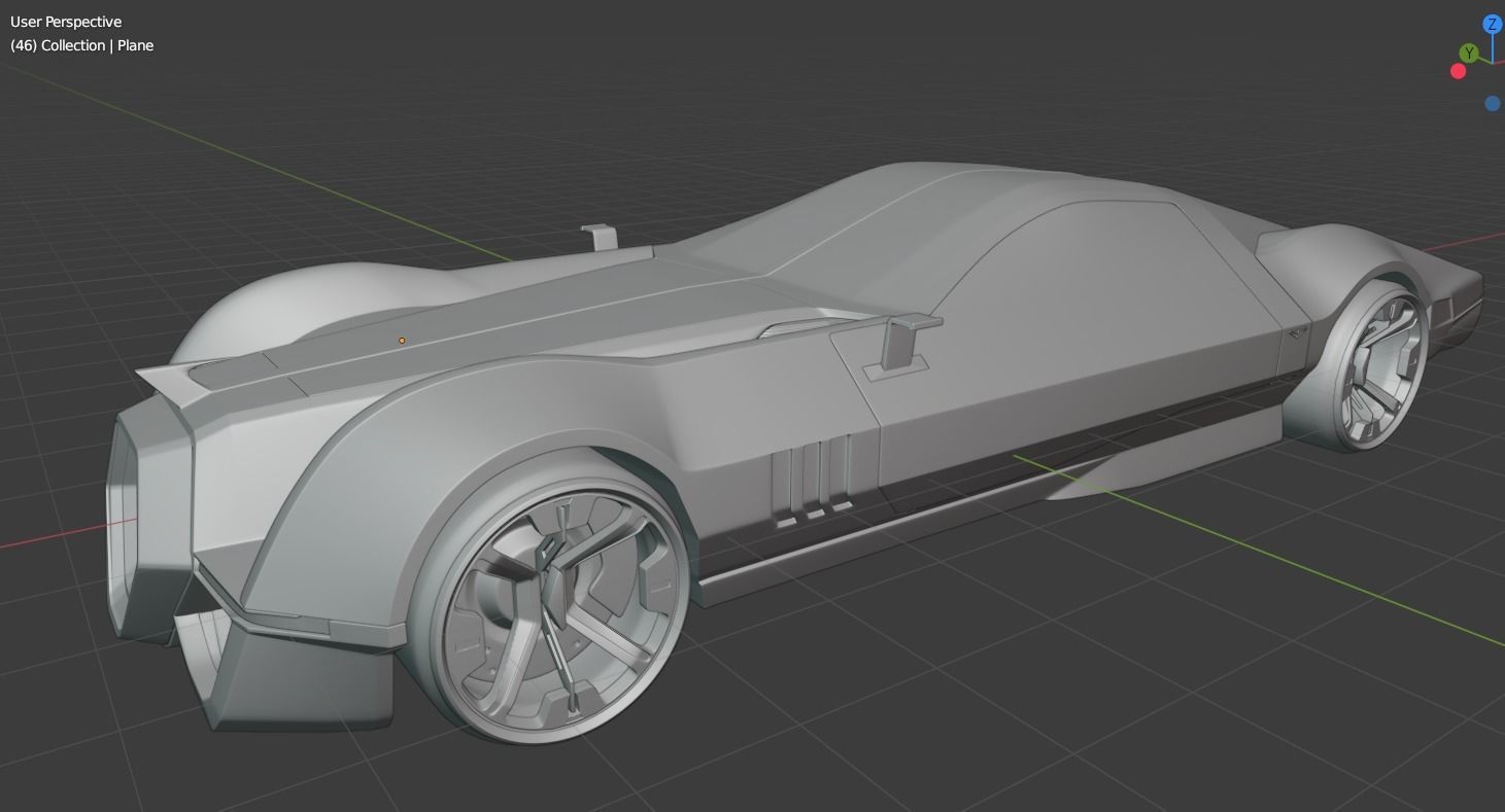 3D model RAYFIELD AERONDIGHT S9 GUINEVERE from CYBERPUNK2077 VR / AR ...