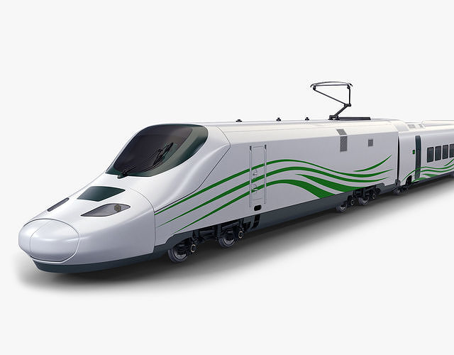 Haramain High Speed Train v 1 3D model | CGTrader
