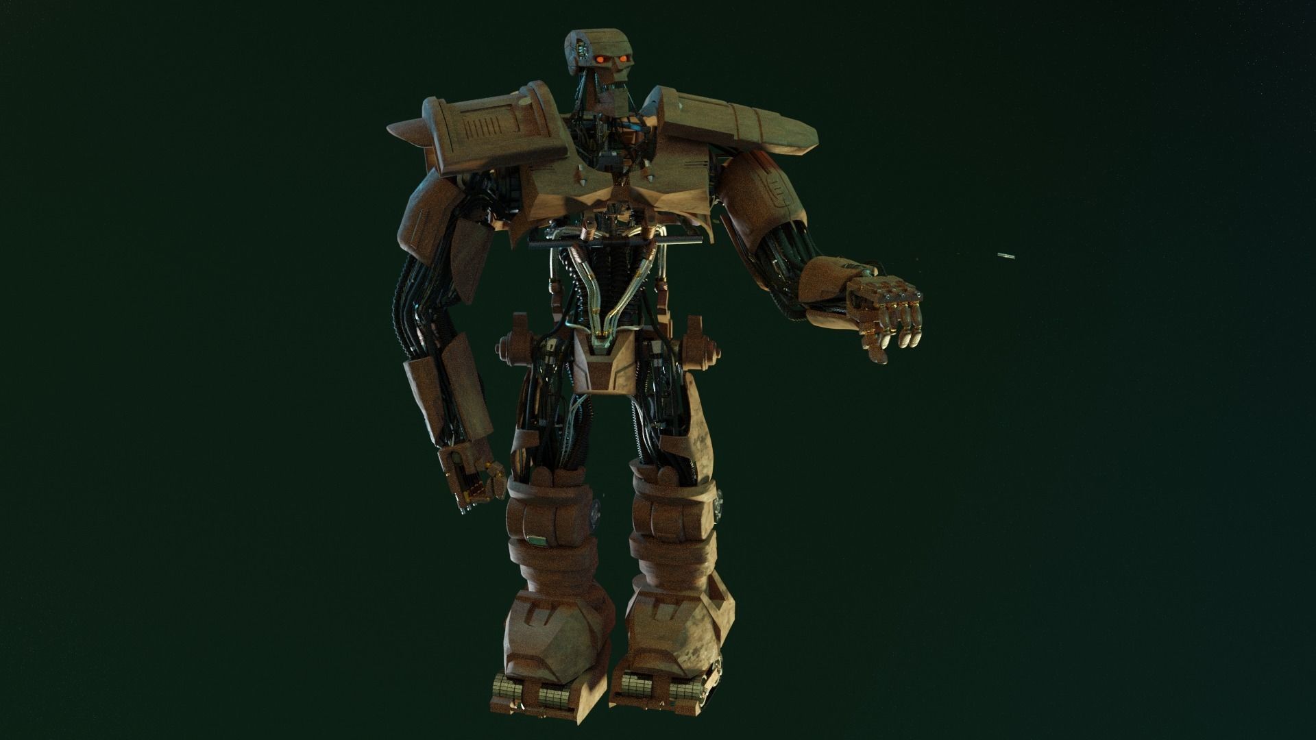 3D model ABC WARRIOR judge dredd VR / AR / low-poly | CGTrader