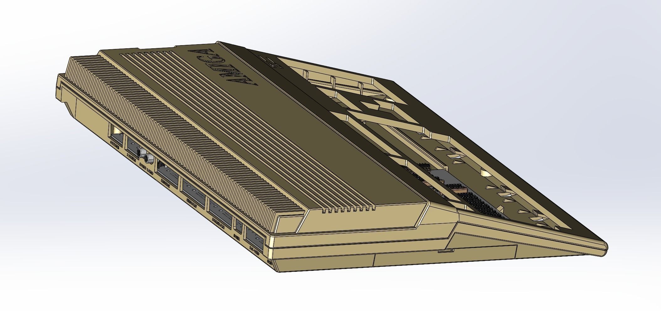 Commodore Amiga 500 3d printed enclosure 3D model 3D printable | CGTrader