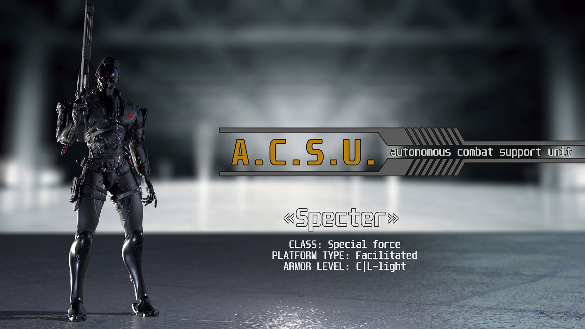 3D model ACSU Specter VR / AR / low-poly | CGTrader