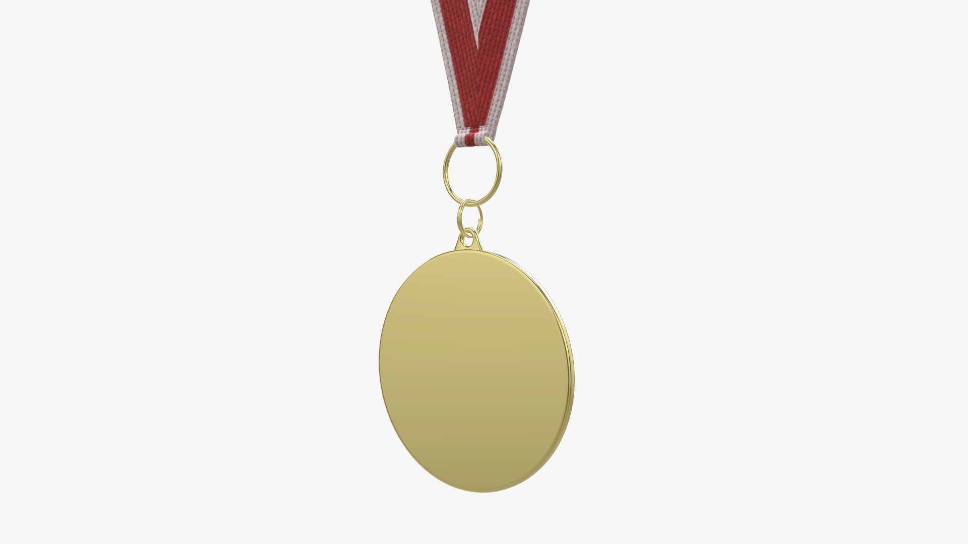 Sports medal trophy mockup 04 3D model | CGTrader