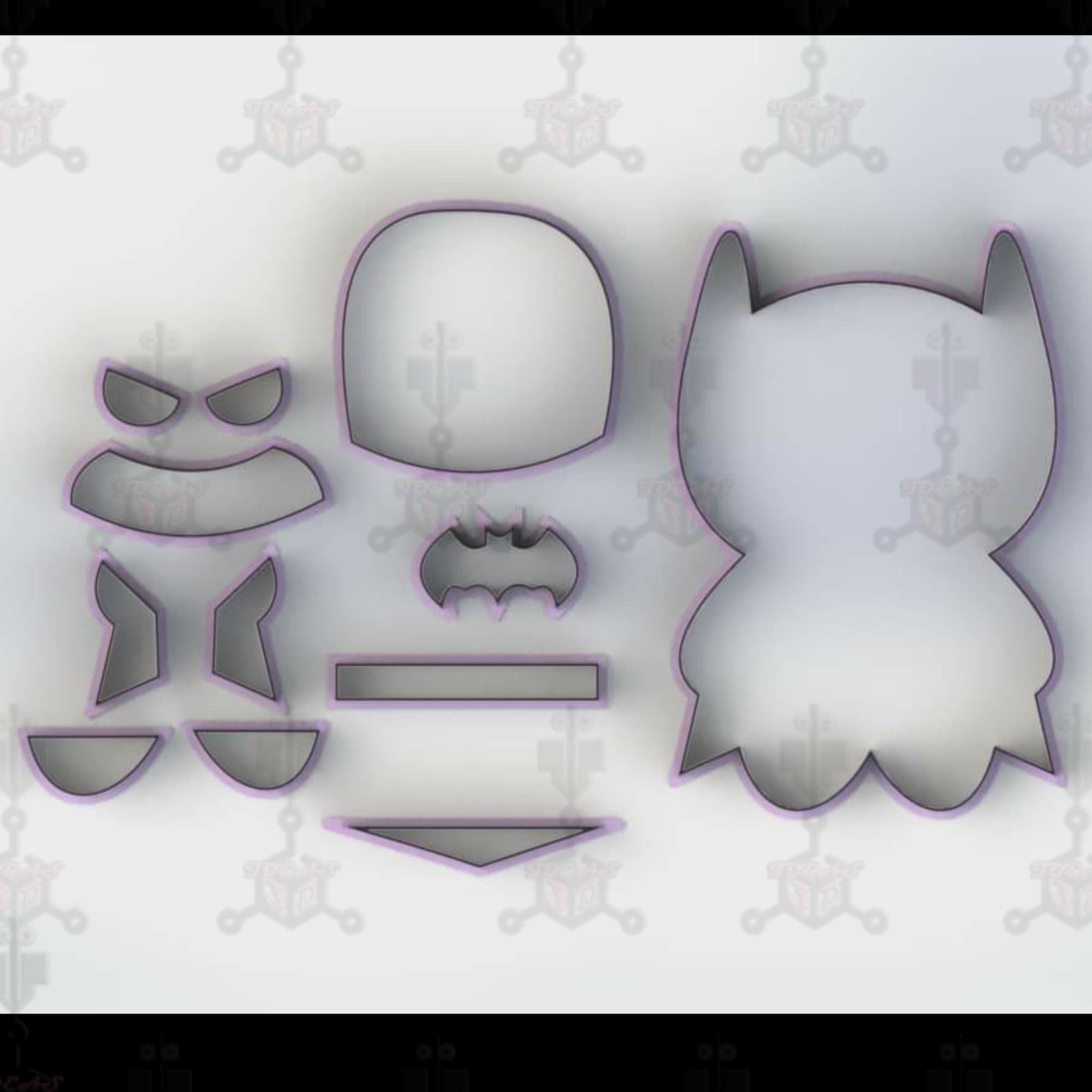 cutter batman parts 3D model 3D printable | CGTrader