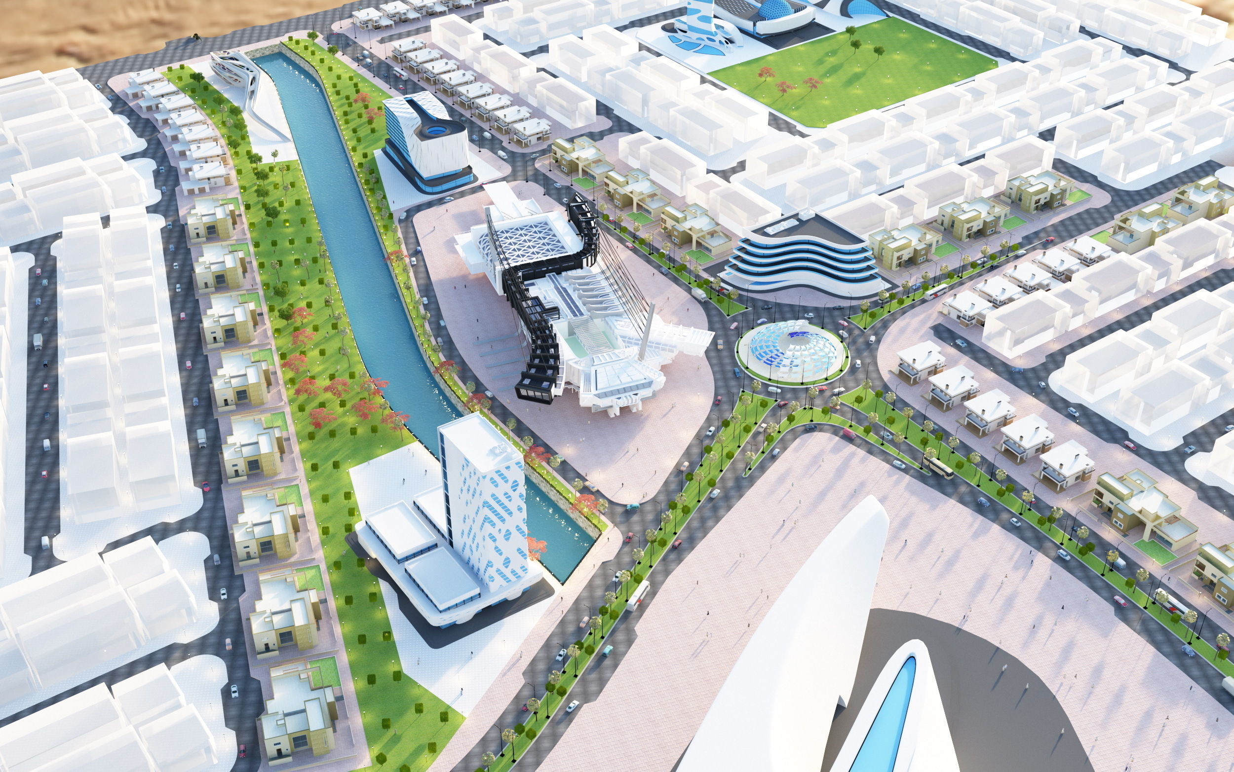 city ksa 3D model | CGTrader