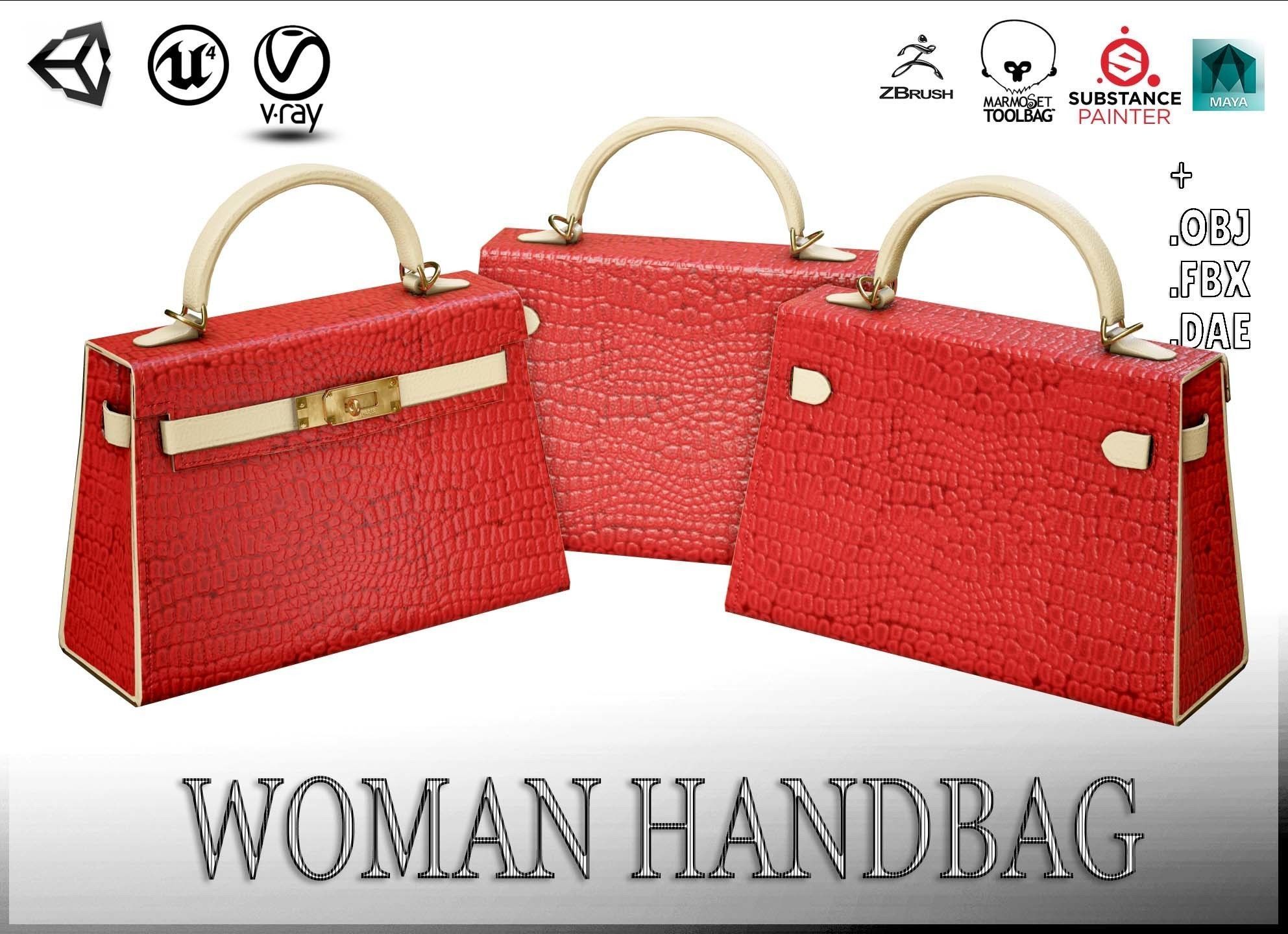 3D model Woman Handbag | CGTrader