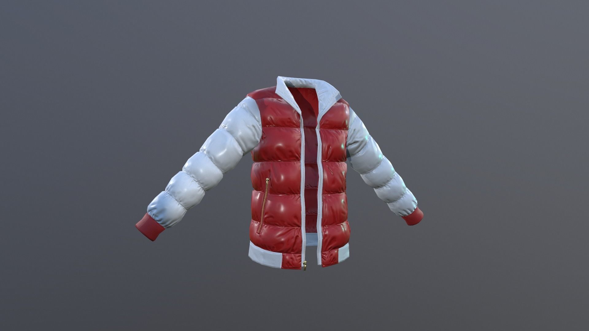 3D model Coat winter low poly VR / AR / low-poly | CGTrader