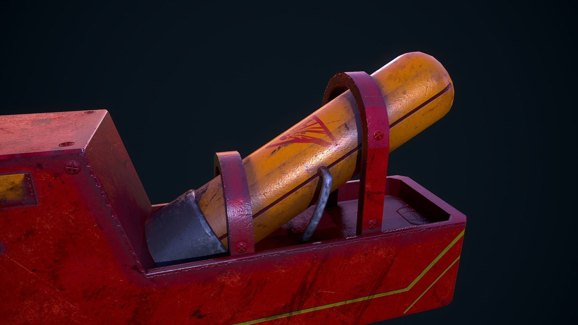 3D model Sci fi Harpoon Gun VR / AR / low-poly | CGTrader