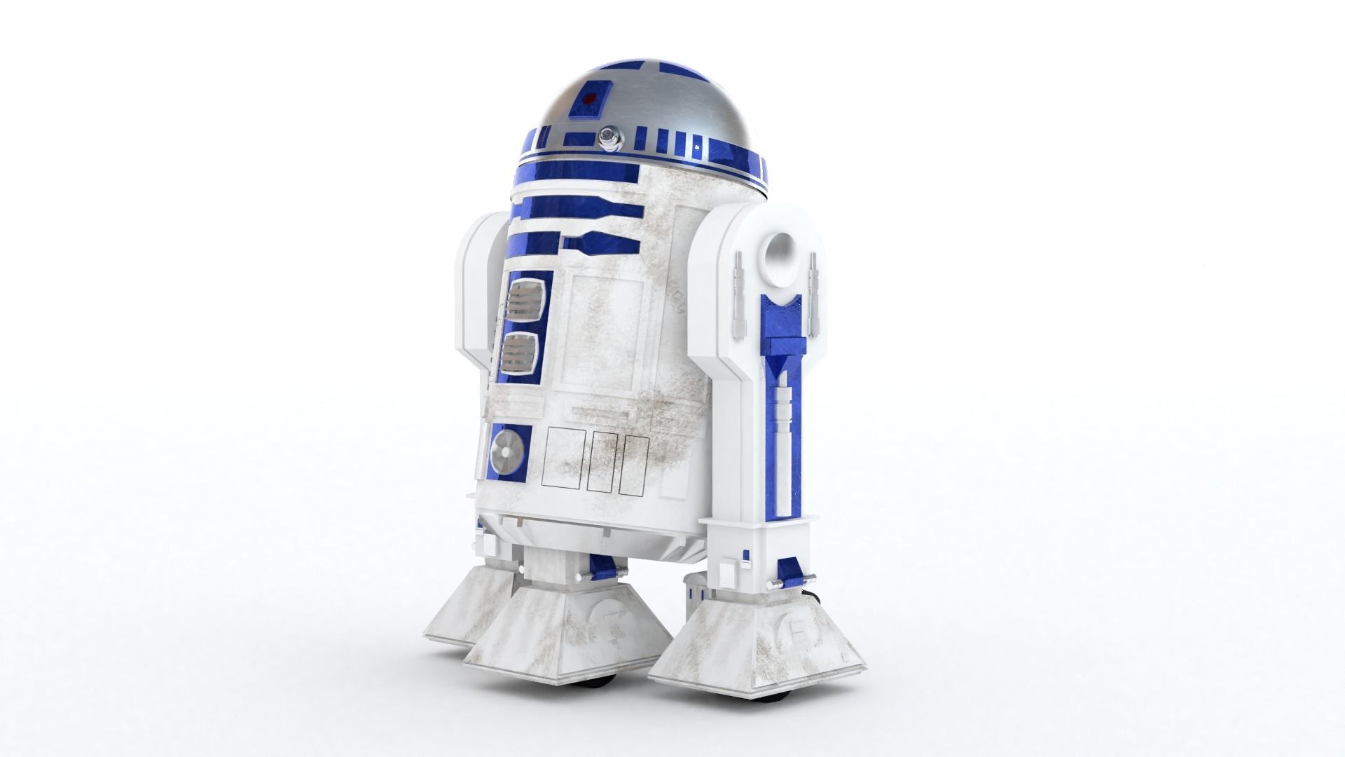 R2D2 and other astromech - Star Wars 3D model | CGTrader