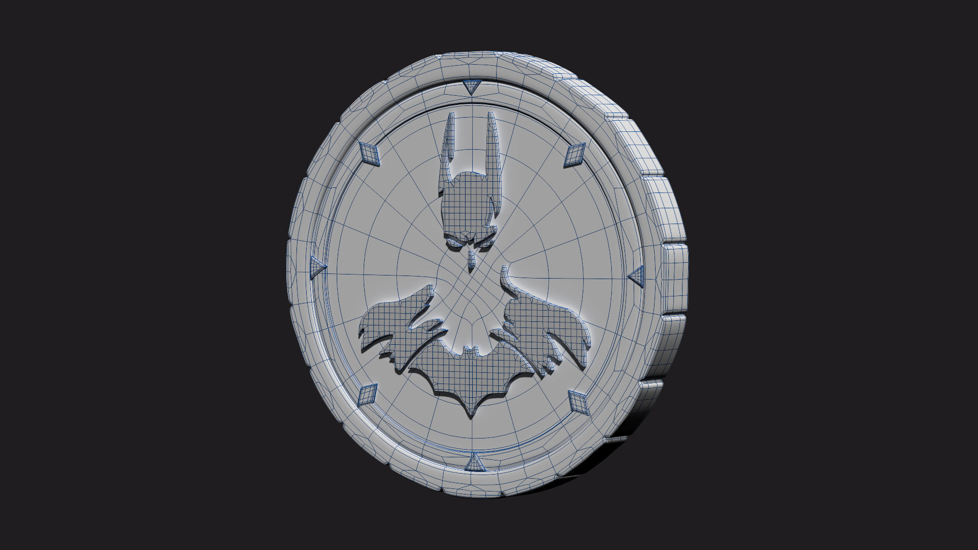 3D model Bat Coin VR / AR / low-poly | CGTrader