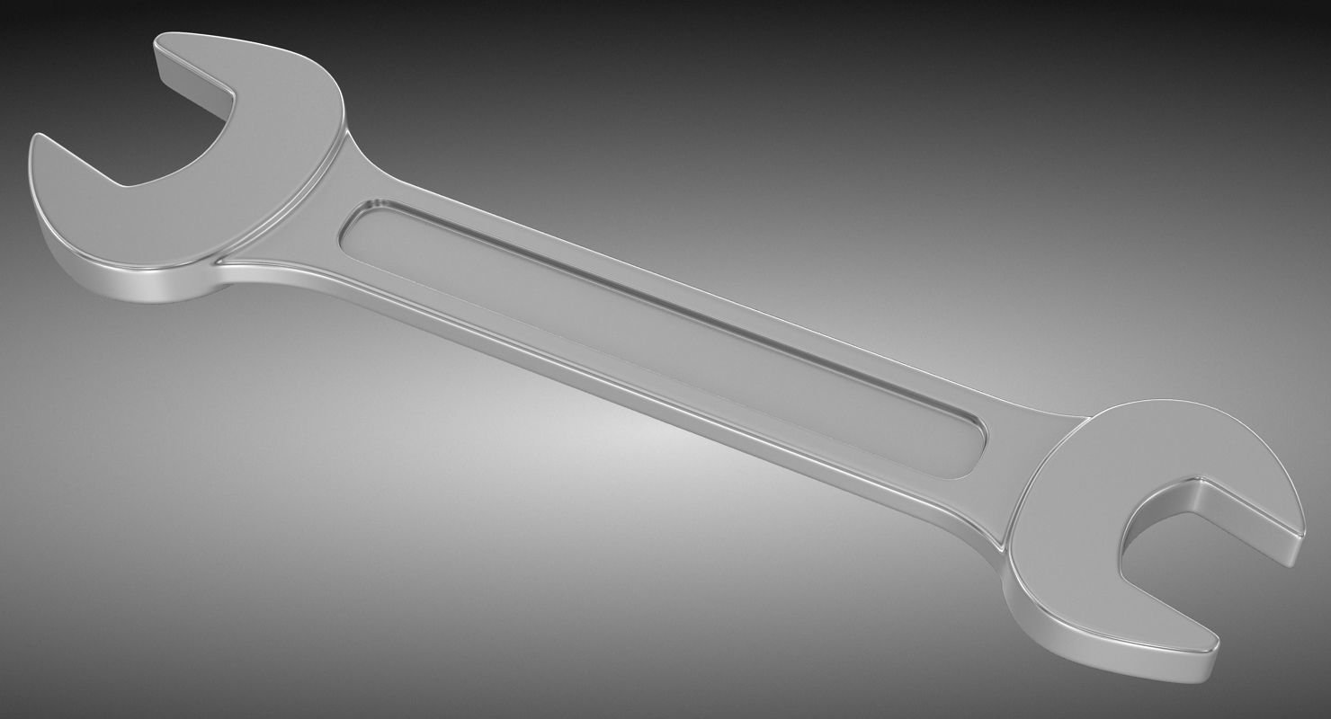 3D model Wrench VR / AR / low-poly | CGTrader