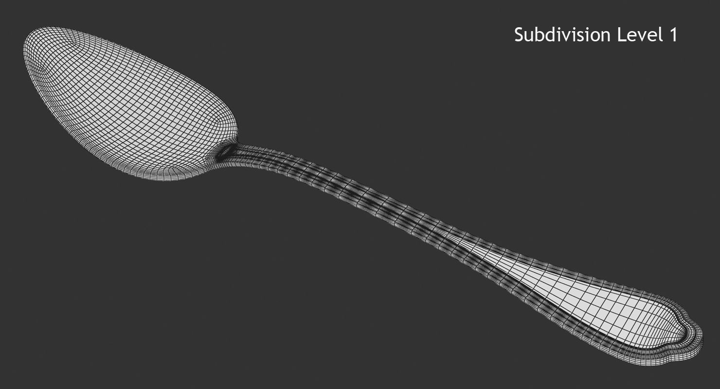3D model Spoon VR / AR / low-poly | CGTrader