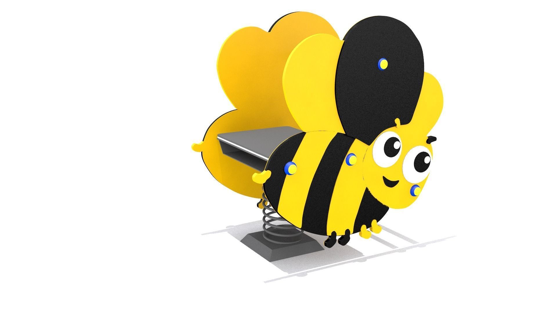 3D model Playground- Bee Rider VR / AR / low-poly | CGTrader