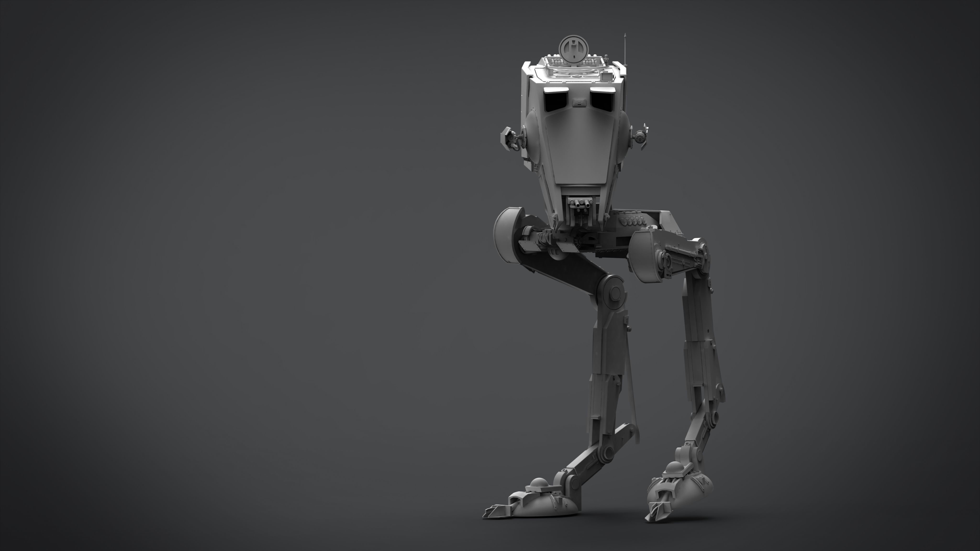 Commander AT-ST 3D model | CGTrader