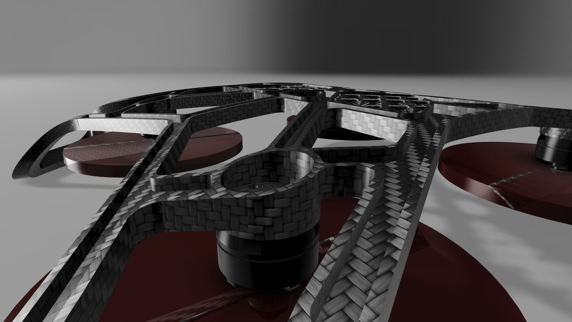 DRONE CHASSIS 3D model | CGTrader