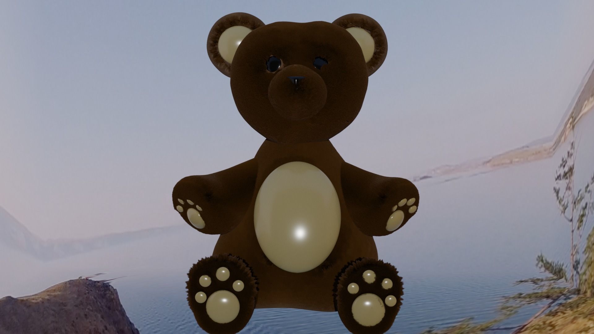 3D model Toy Bear Teddy VR / AR / low-poly | CGTrader