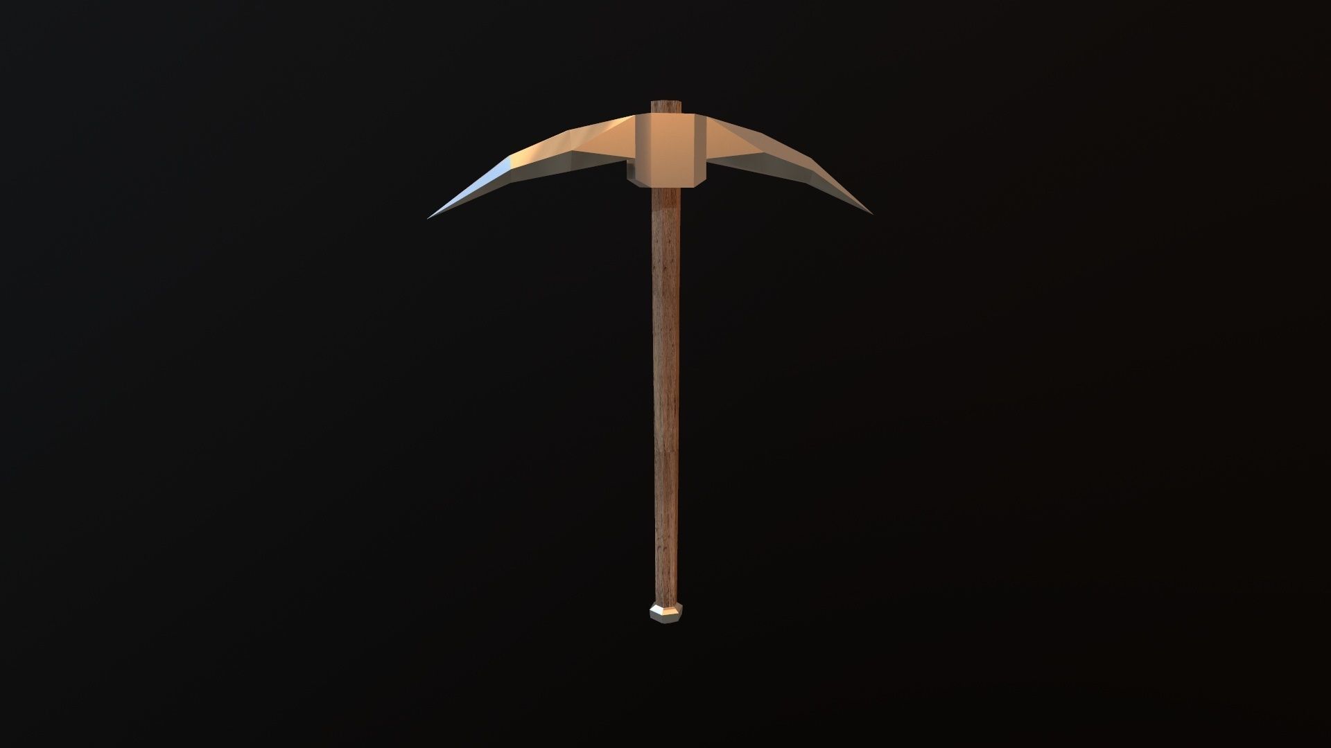 3D model Pickaxe axe VR / AR / low-poly | CGTrader