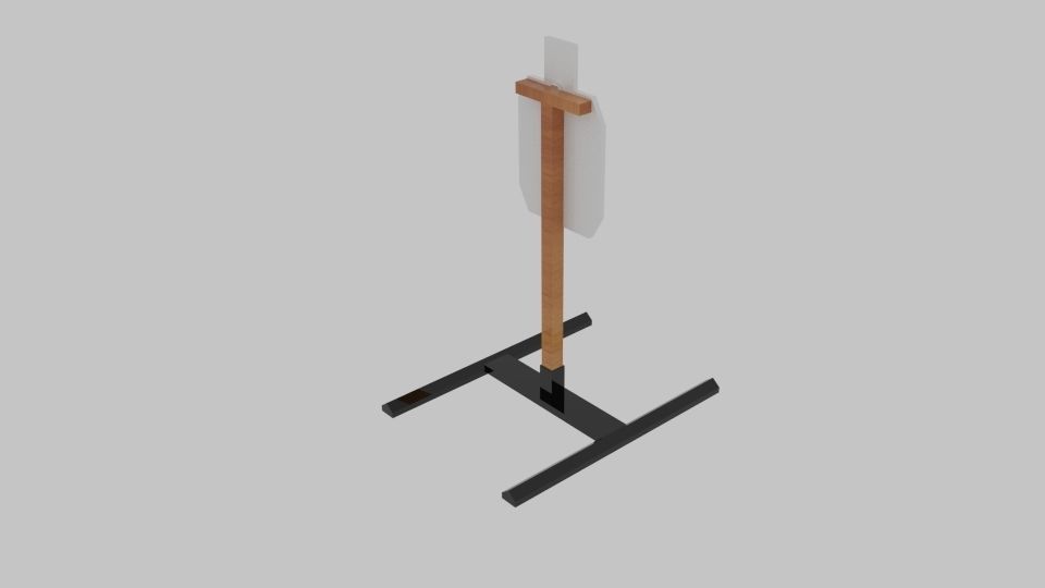 3D model Shoot Target VR / AR / low-poly | CGTrader