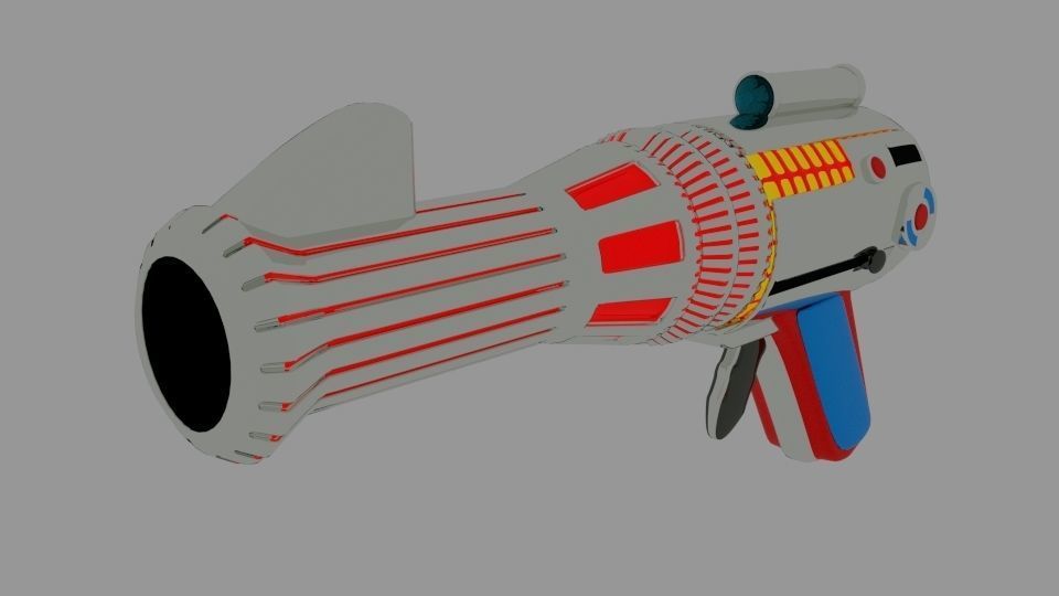 Condor Space Gun 3D model | CGTrader