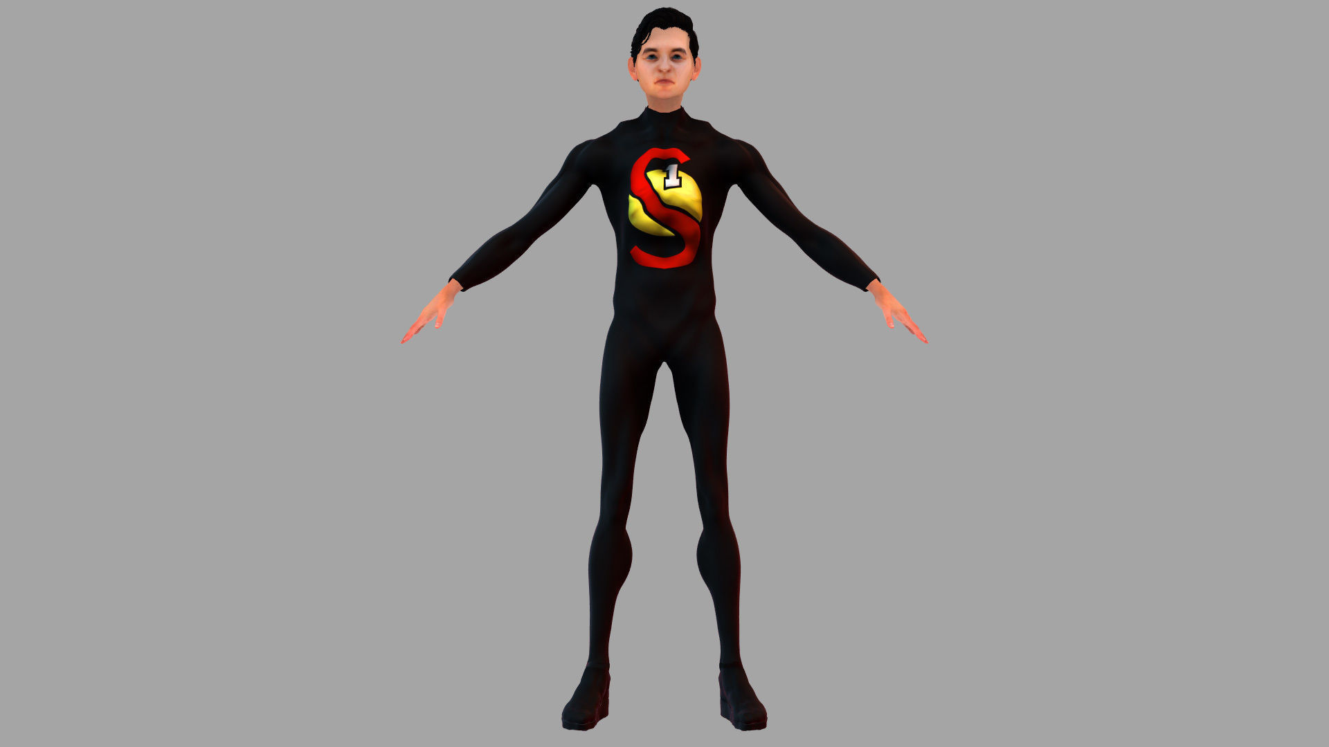 Flashpoint Superman - Subject 1 - Comic And Movie 3D model rigged ...