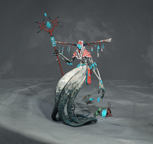 3D model Alien VR / AR / low-poly | CGTrader