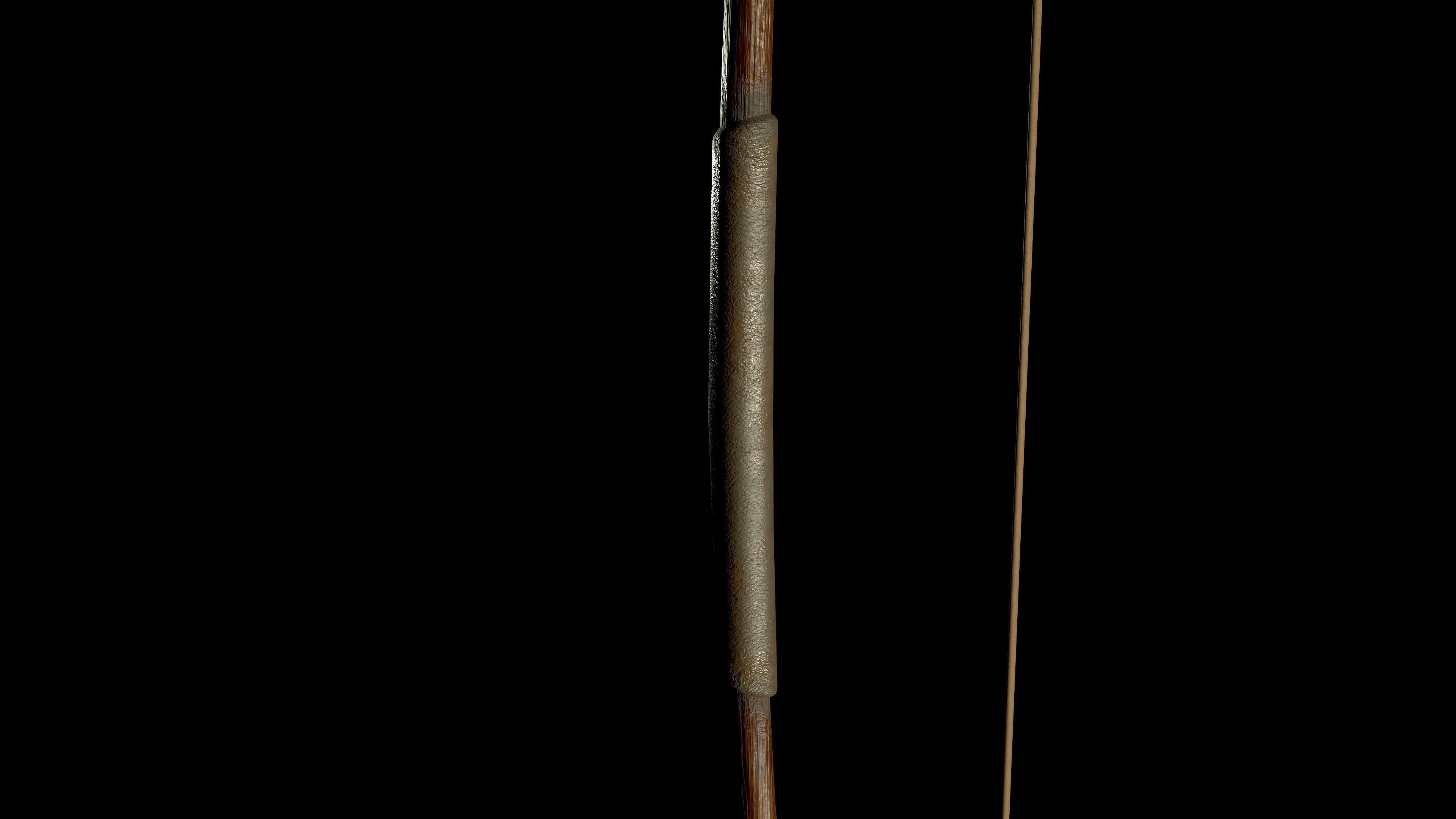 3D model lowpoly Native American bow VR / AR / low-poly | CGTrader