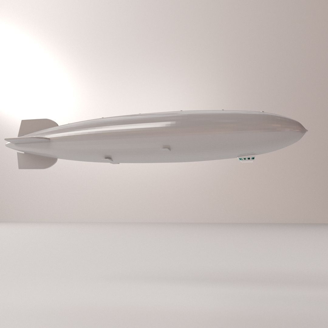 Airship 3D model | CGTrader
