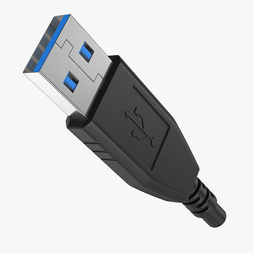 3D model Usb Head VR / AR / low-poly | CGTrader
