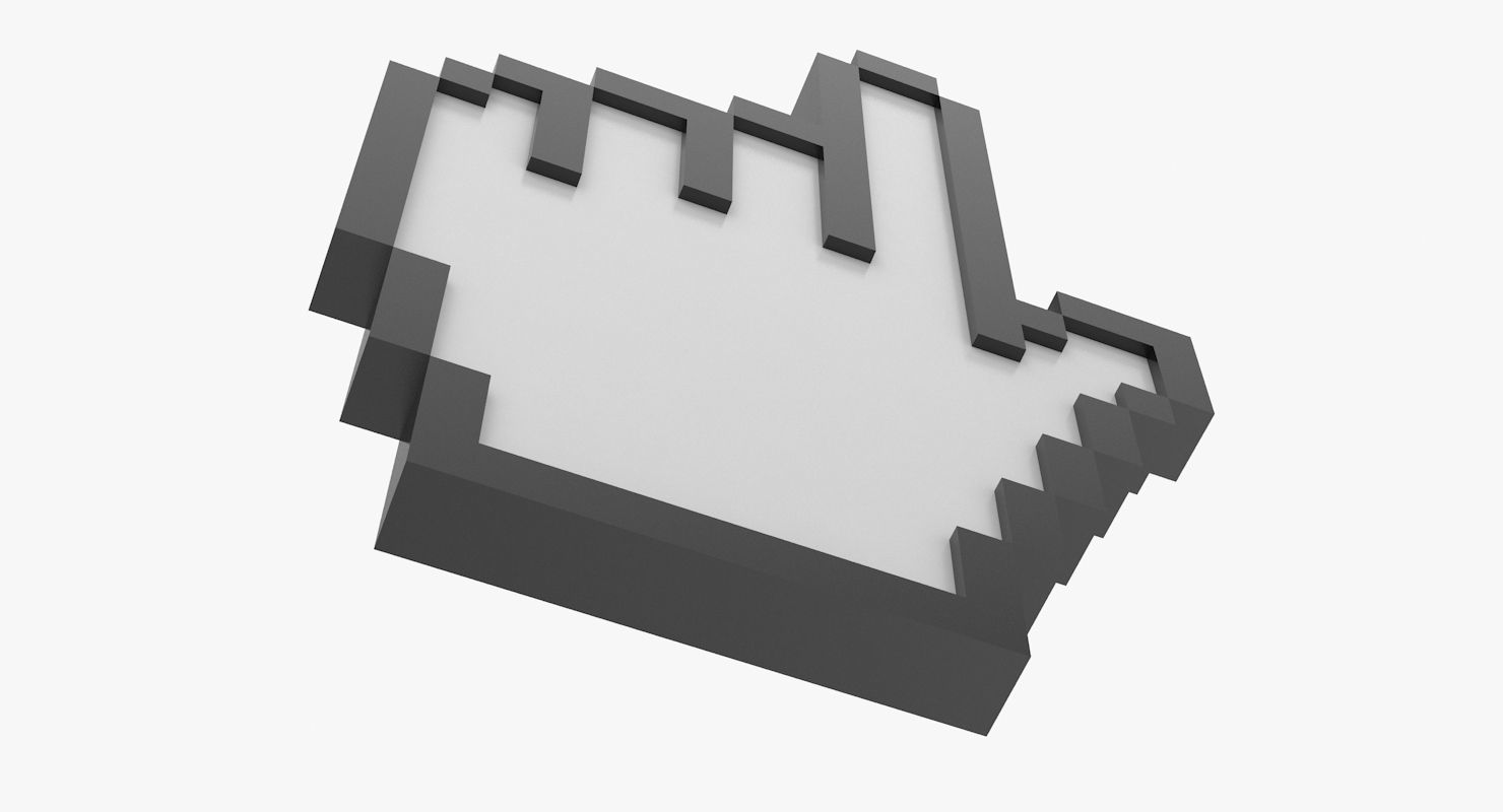 3D model Hand Cursor VR / AR / low-poly | CGTrader