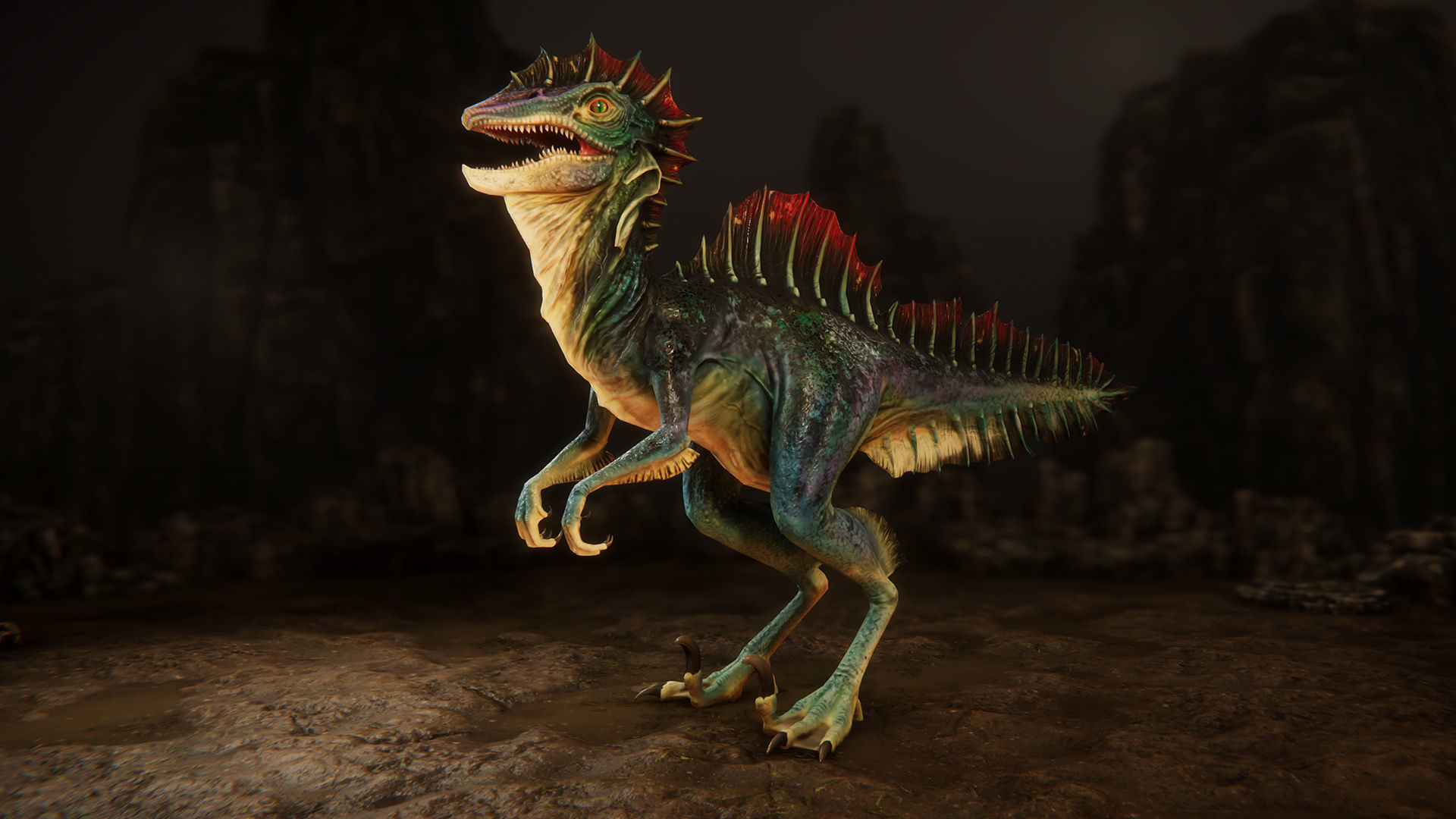 3D model Raptors pack VR / AR / low-poly animated | CGTrader