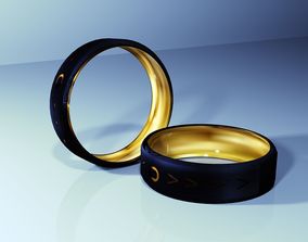 Animated Gold ring 3D Models | CGTrader
