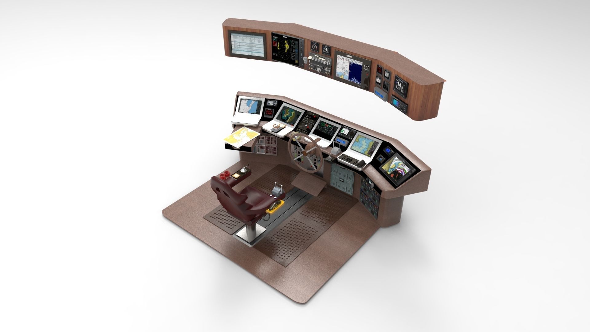 Navigation boat 3D model | CGTrader