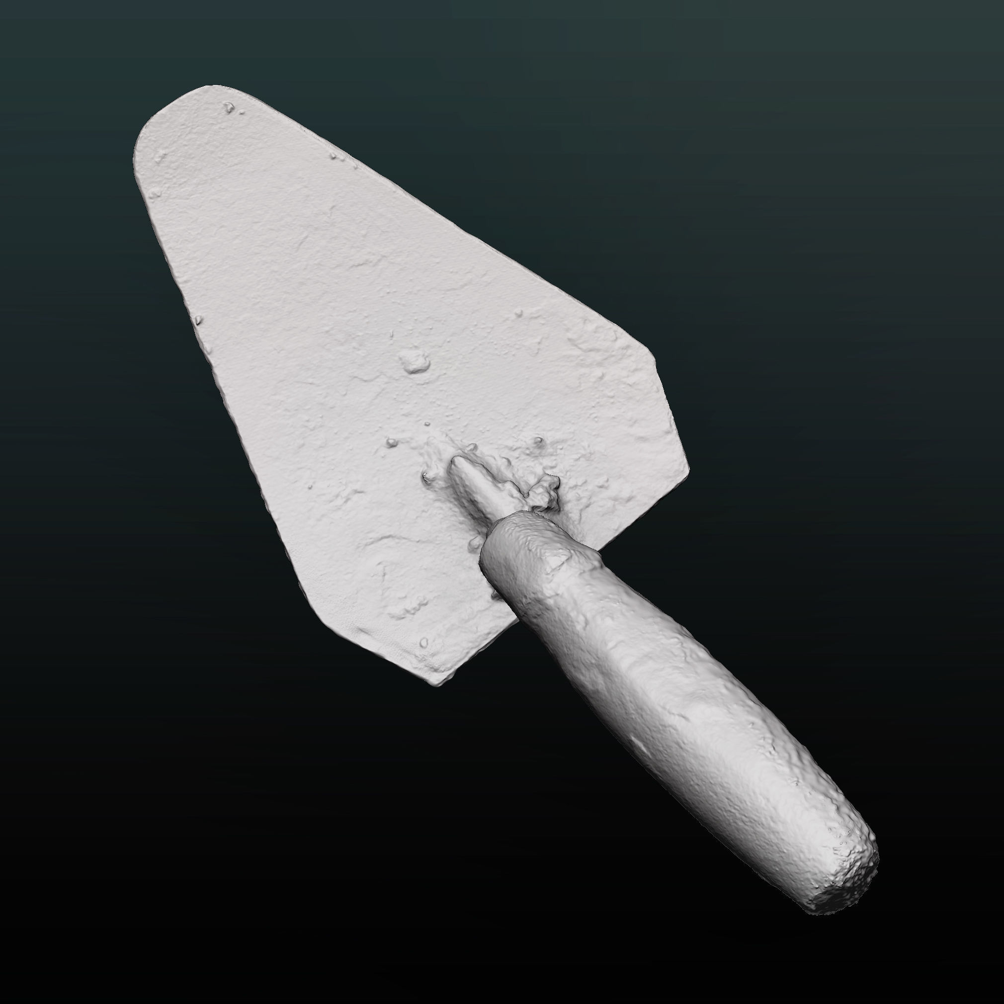 3D model Trowel 3d scan VR / AR / low-poly | CGTrader
