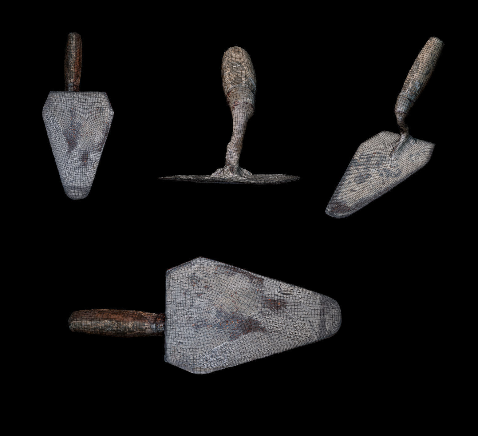 3D model Trowel 3d scan VR / AR / low-poly | CGTrader