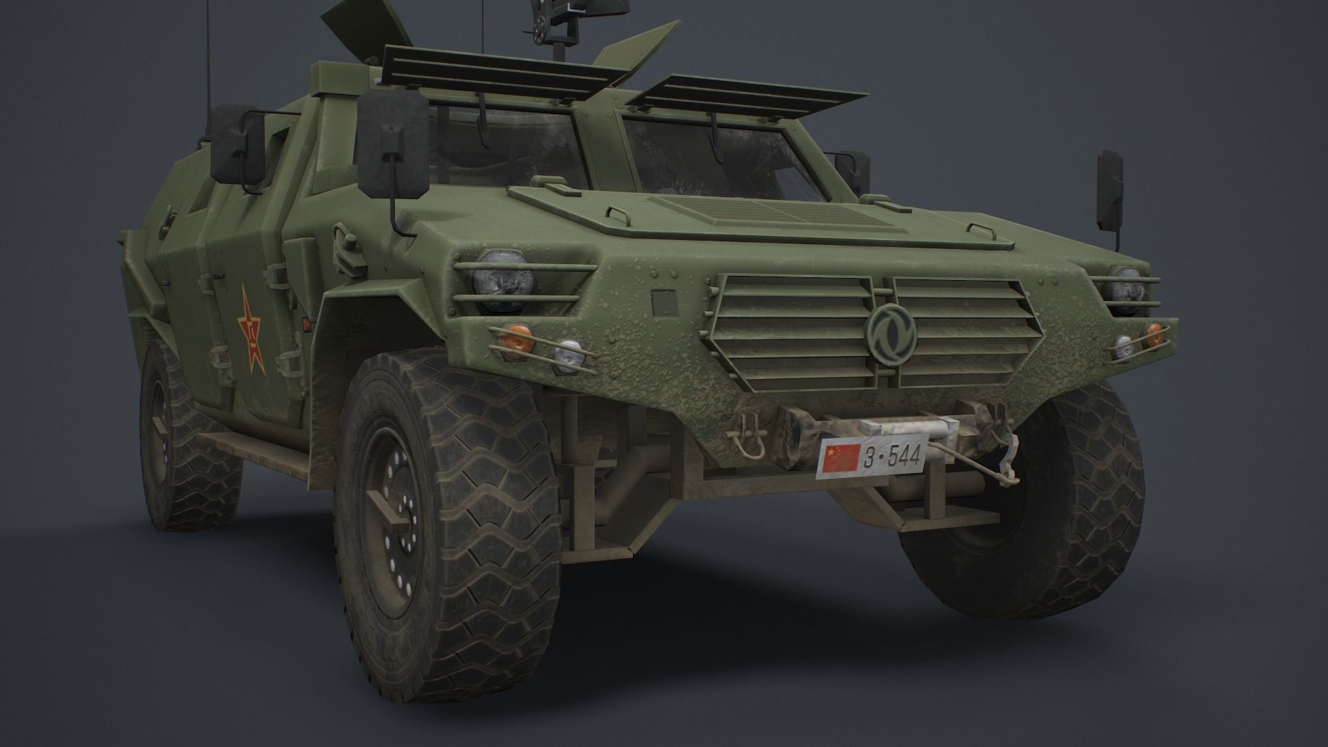 3D model Dongfeng CSK131 Mengshi VR / AR / low-poly | CGTrader