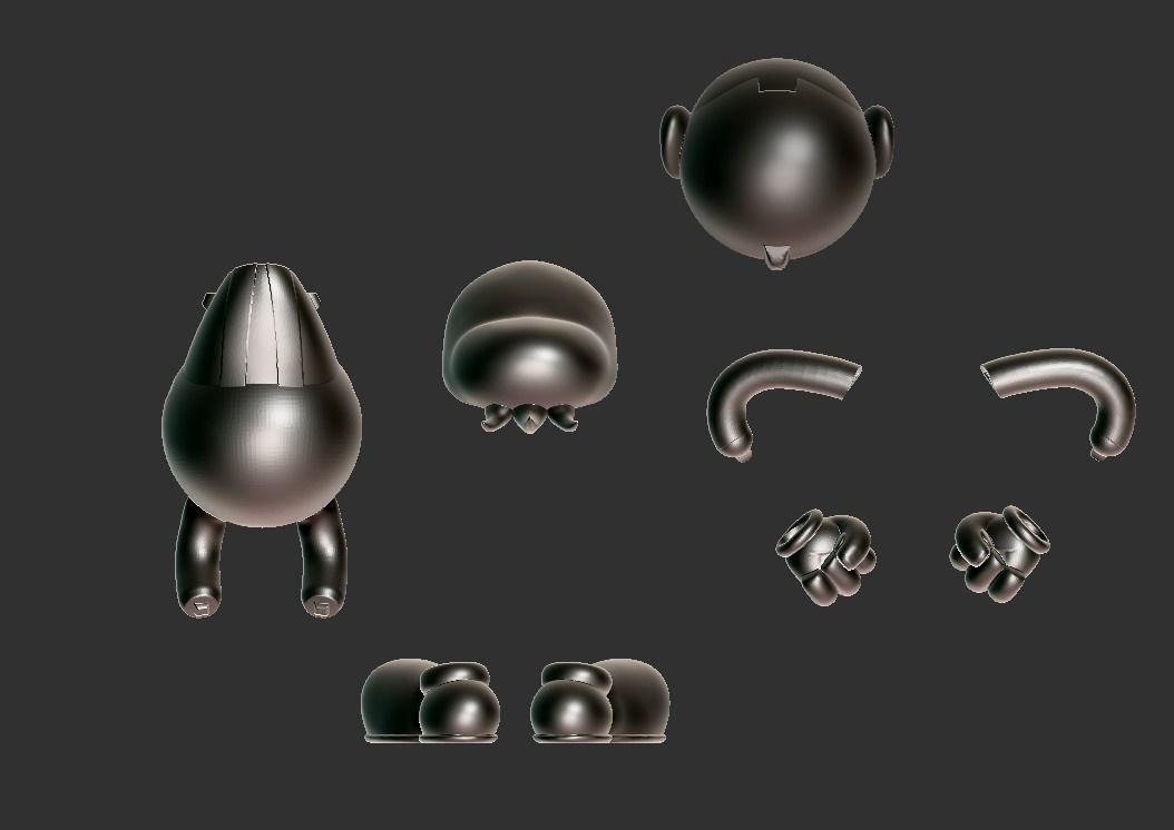 RETRO MARIO 3D model 3D printable | CGTrader