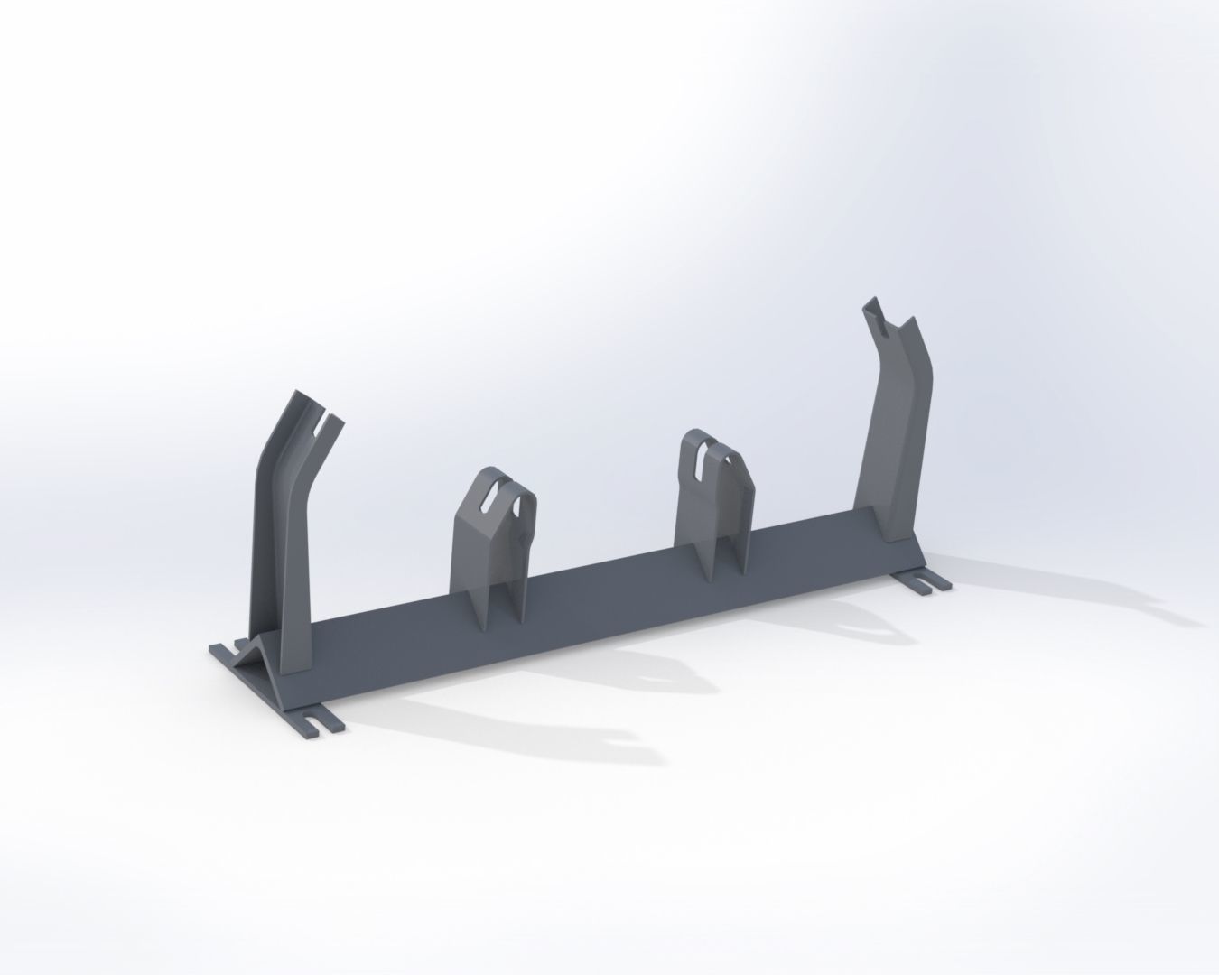 Idler support frame free 3D model | CGTrader