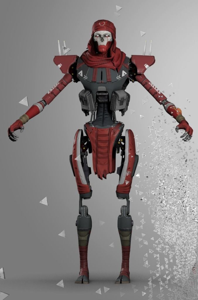 Revenant Robot 3D model rigged | CGTrader