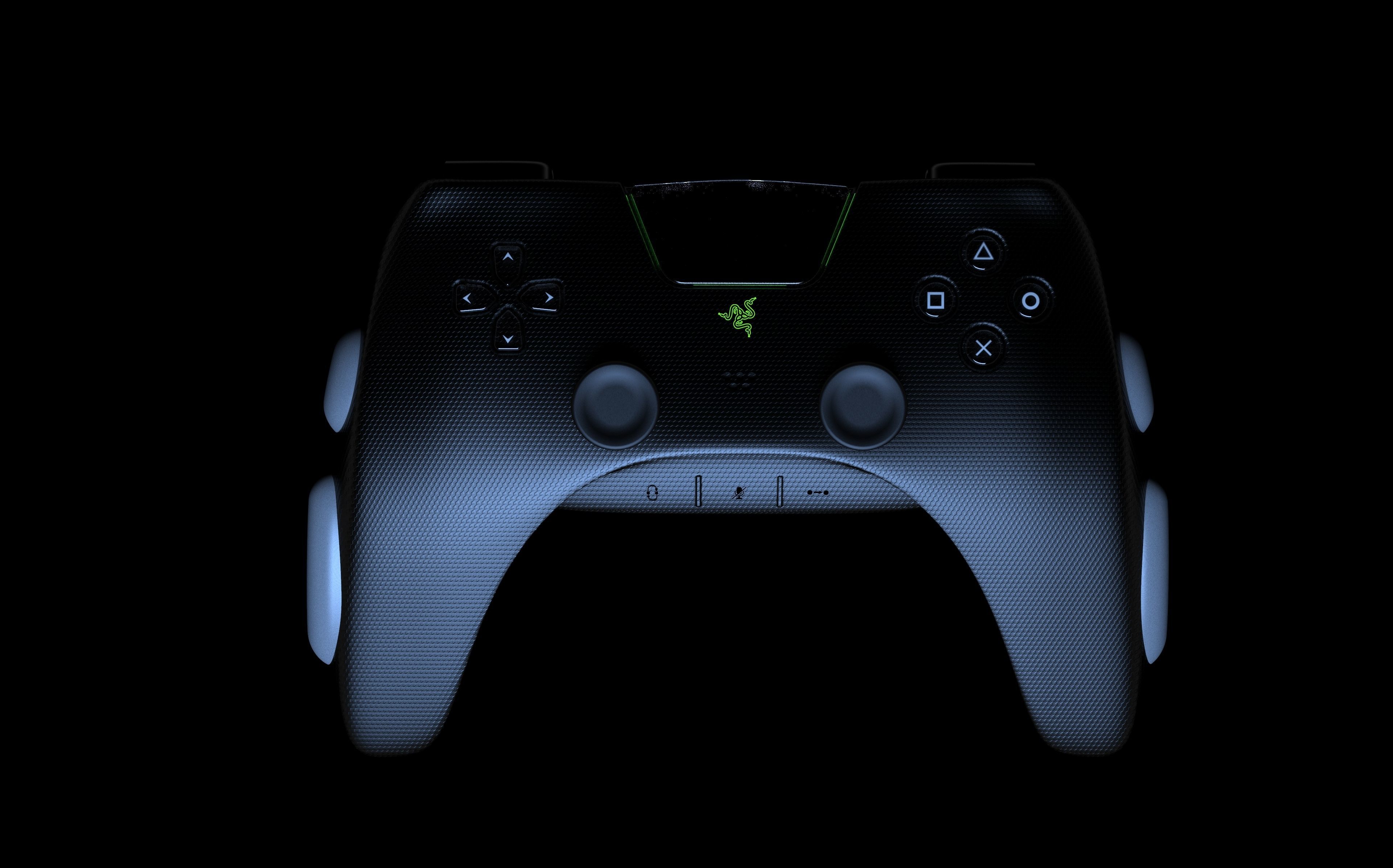 Razer Gaming console free 3D model animated | CGTrader