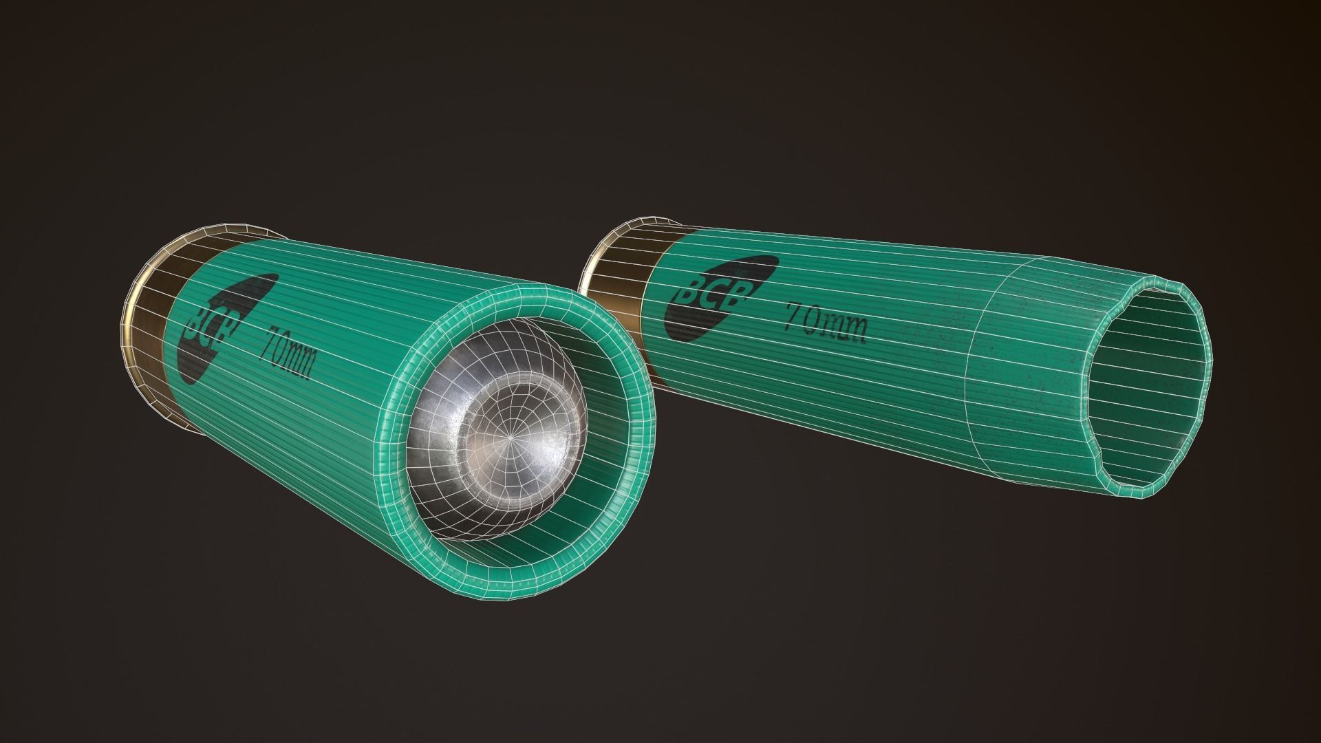 3D model 12ga Shotgun Shell VR / AR / low-poly | CGTrader