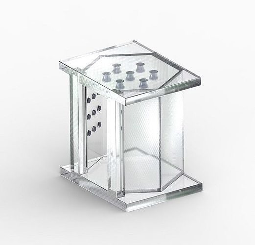 Stylish Glass Elevator 3D model 3D printable | CGTrader