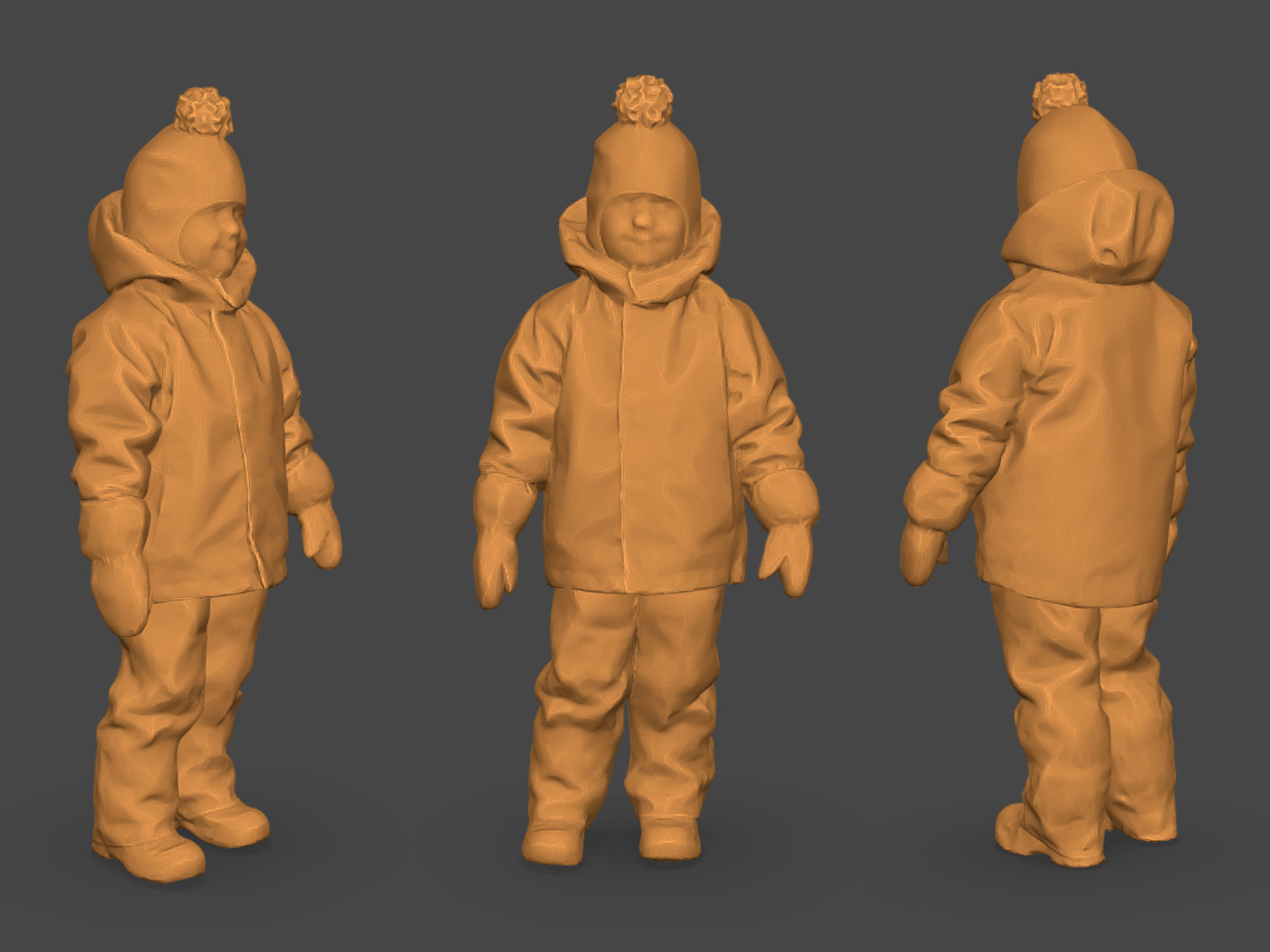 Stylized Children 3D model | CGTrader