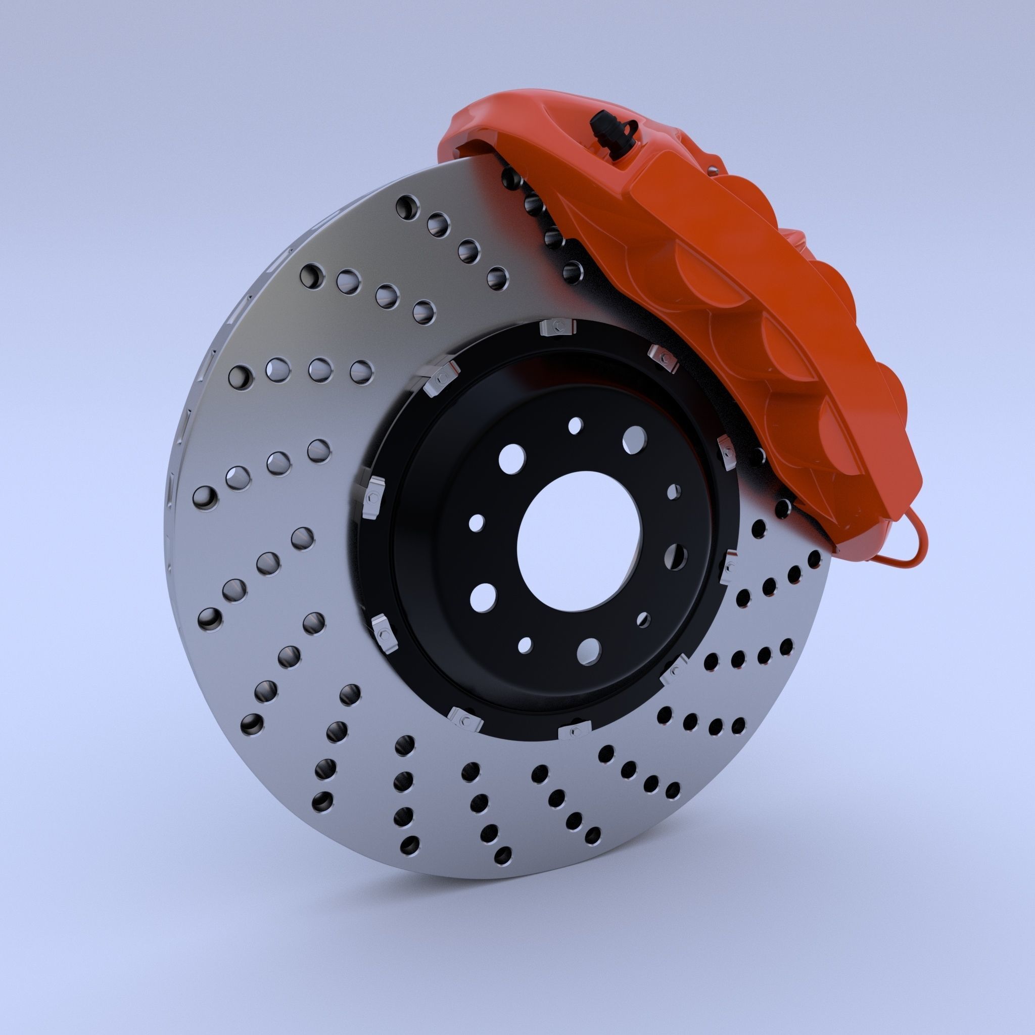 Car Disk Brake 3D model | CGTrader