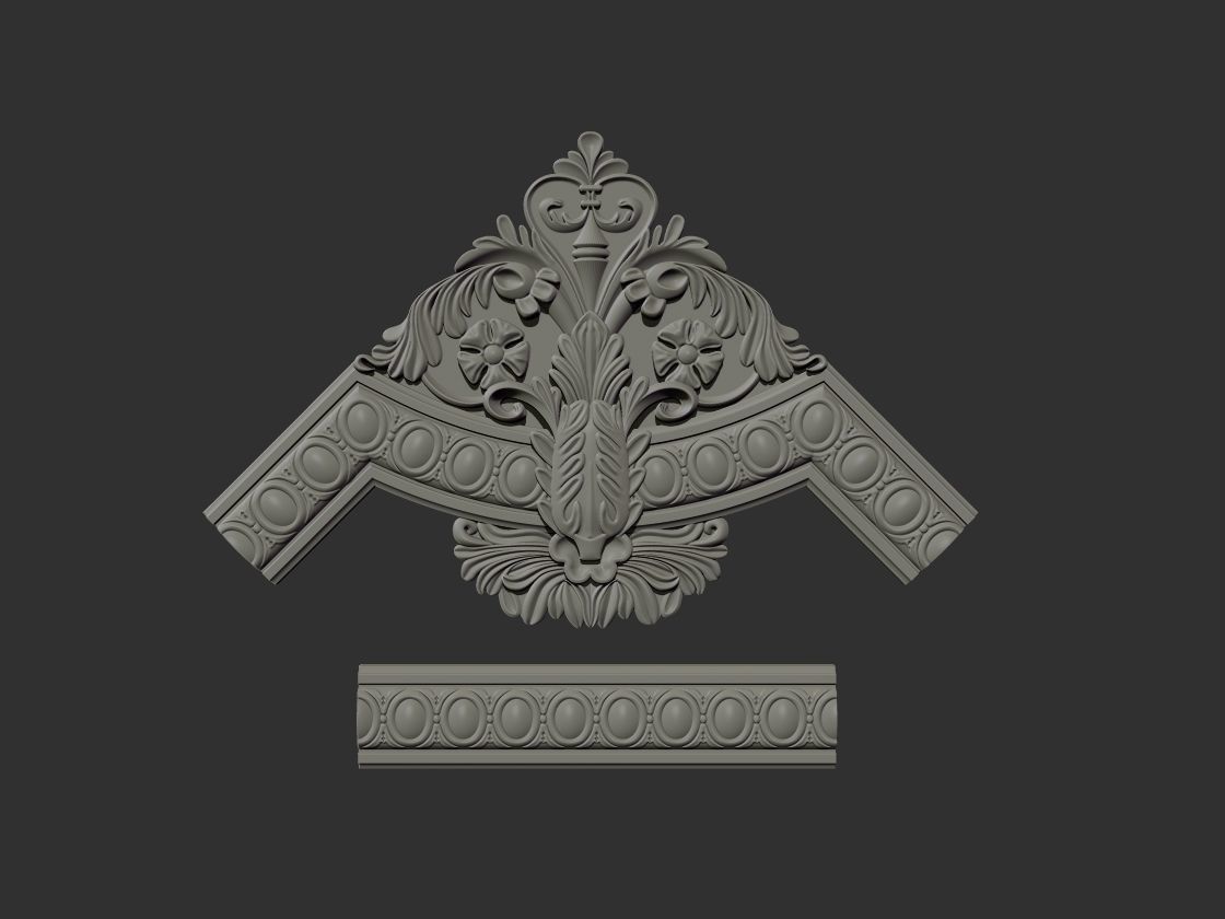 Corner Element 3D model 3D printable | CGTrader