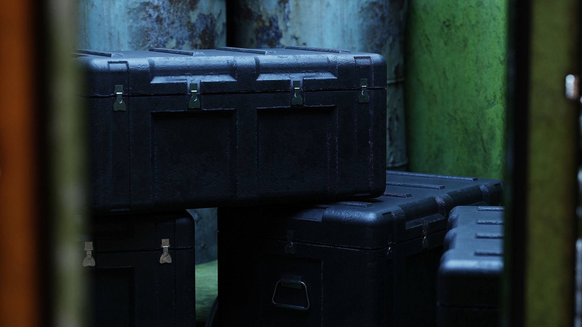 3D model Military Base - Blender Full Scene VR / AR / low-poly | CGTrader