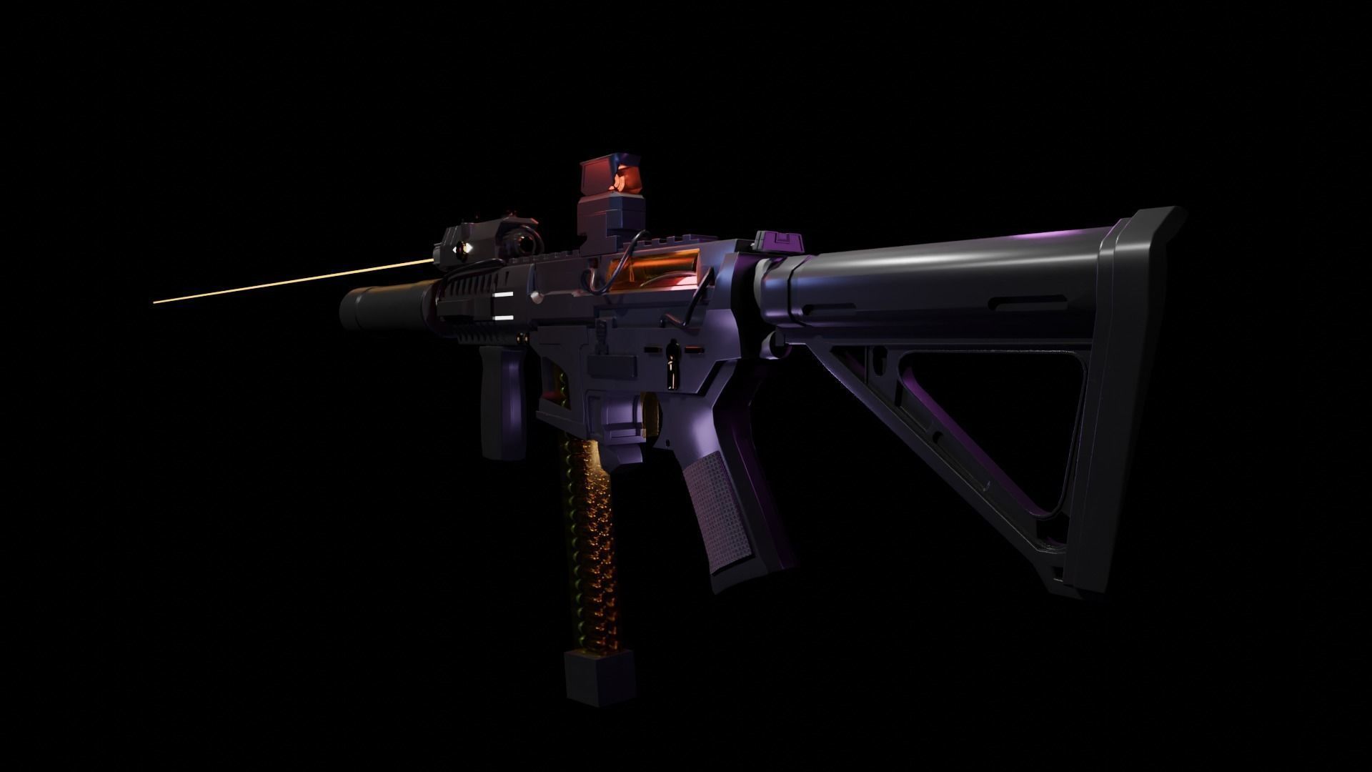 Hybrid Legacy AR 3D model | CGTrader