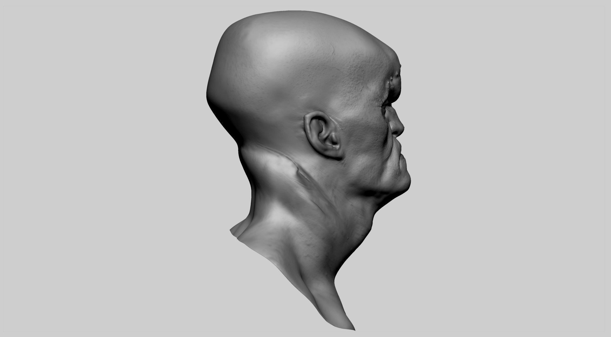 Creature Head v11 3D model | CGTrader