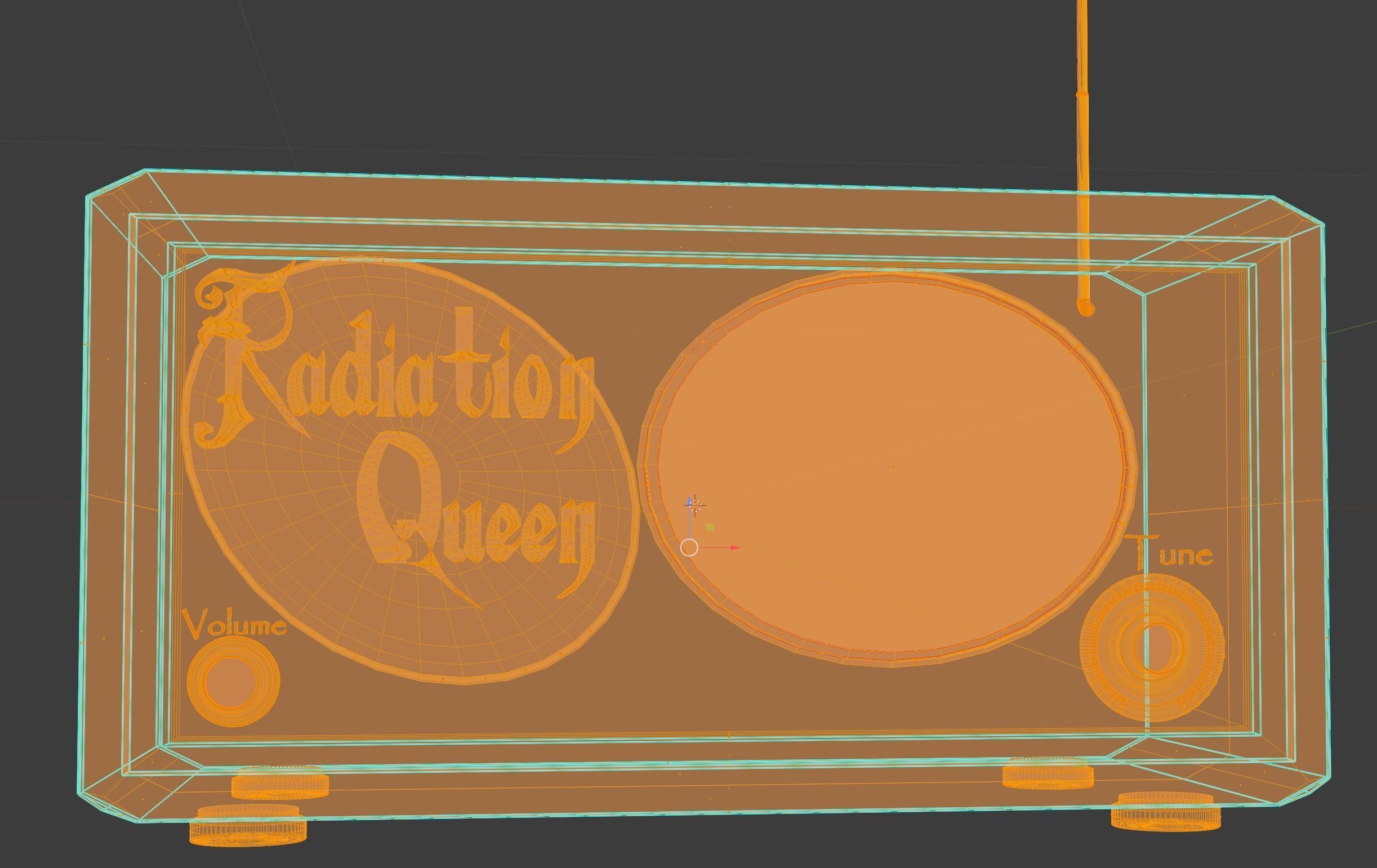 Radiation Queen Radio 3D model | CGTrader